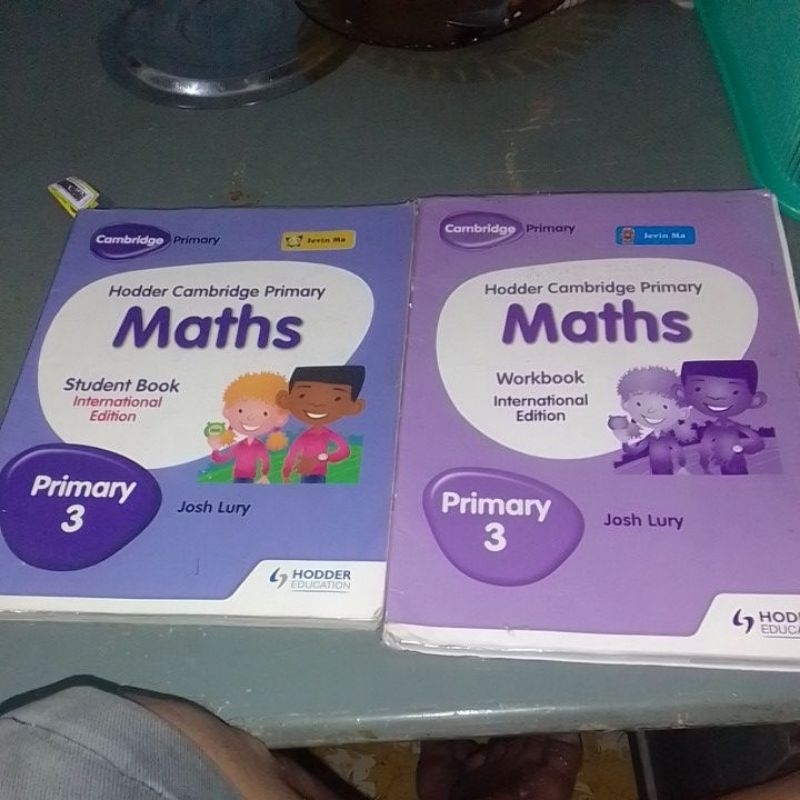 Jual HODDER CAMBRIDGE PRIMARY MATHS 3 WB+SB (2BUKU) | Shopee Indonesia