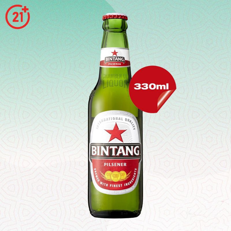 Jual Bir Bintang Botol 330ml | Shopee Indonesia