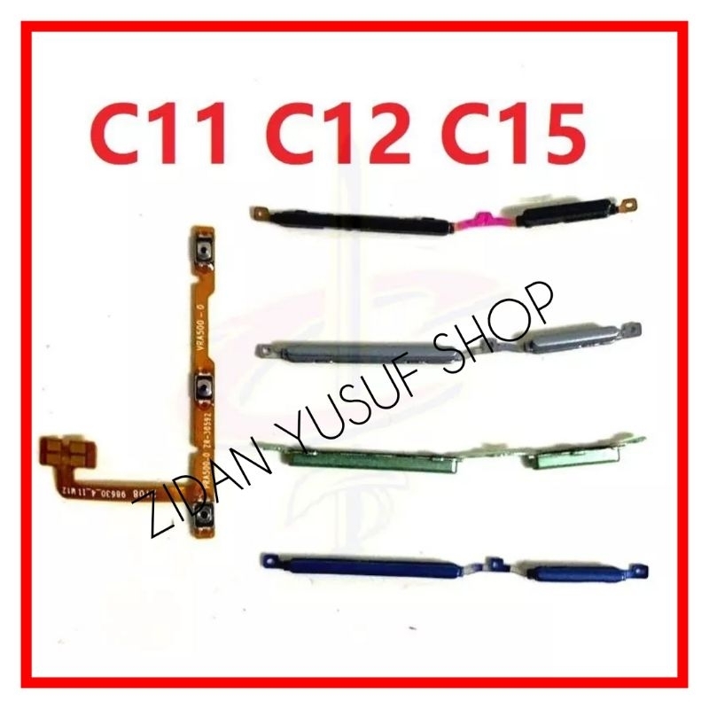 Jual TOMBOL LUAR ON OFF VOLUME + FLEXIBLE ON OFF VOLUME REALME C11 2020 / C12 / C15 ORIGINAL ...