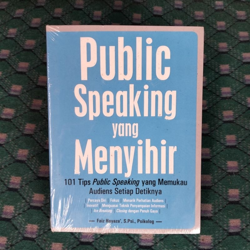 Jual Buku PUBLIC SPEAKING YANG MENYIHIR 101 Tips Public Speaking yang ...
