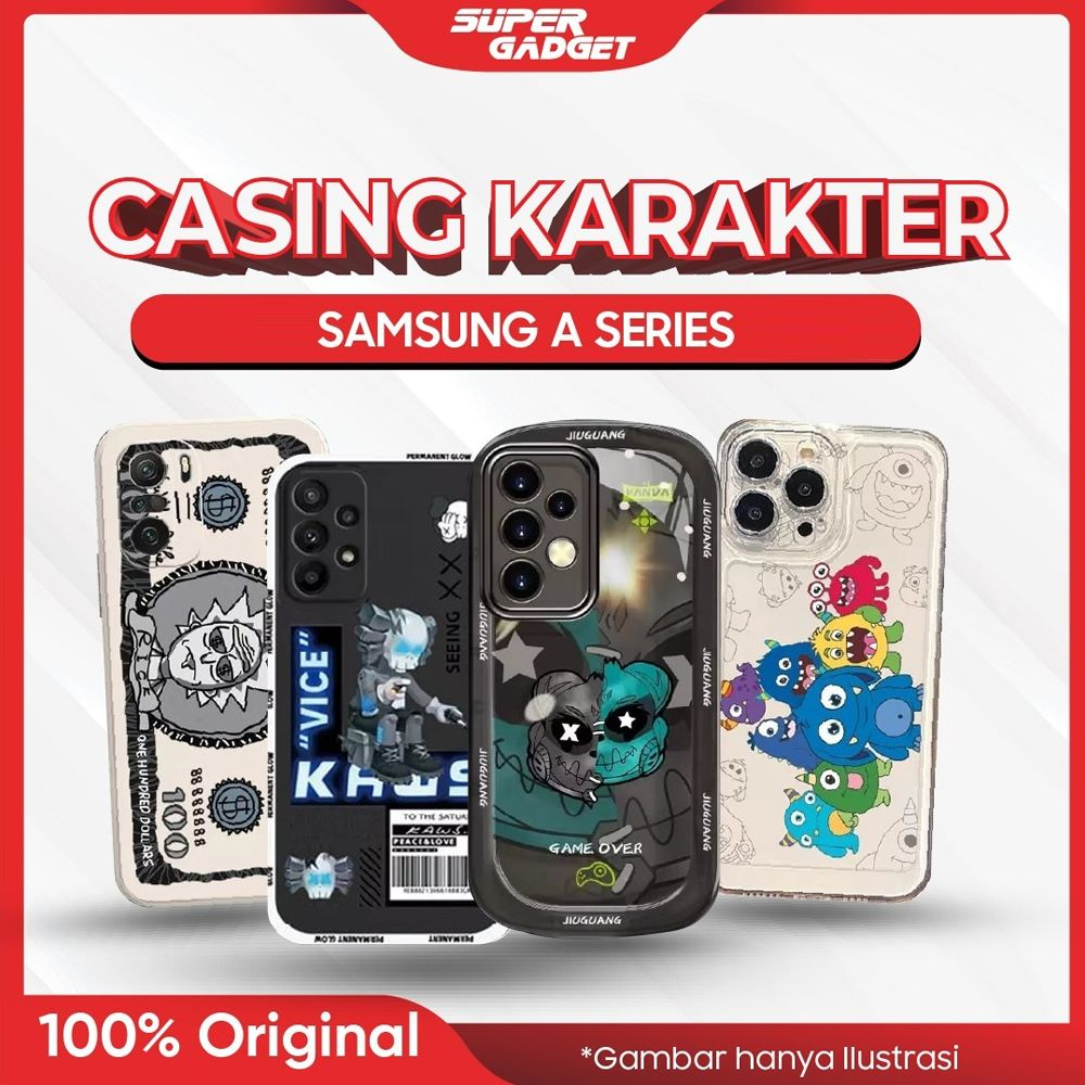 Jual Casing Karakter Samsung Case Silikon Silicon Softcase Cover Motif Hardcase A04 A04e A04s ...
