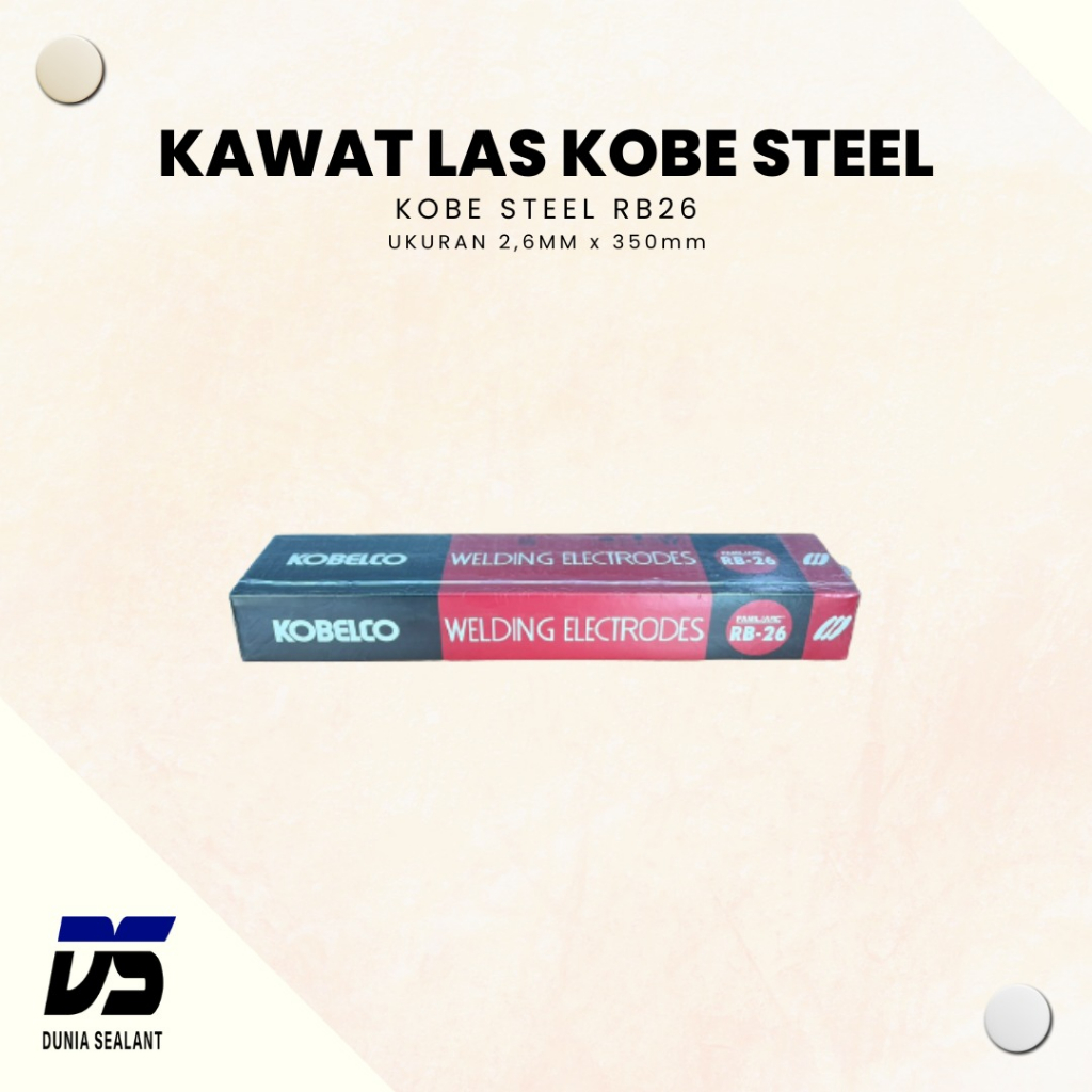 Jual Kawat Las Kobe Steel RB26 2.6mm | Shopee Indonesia