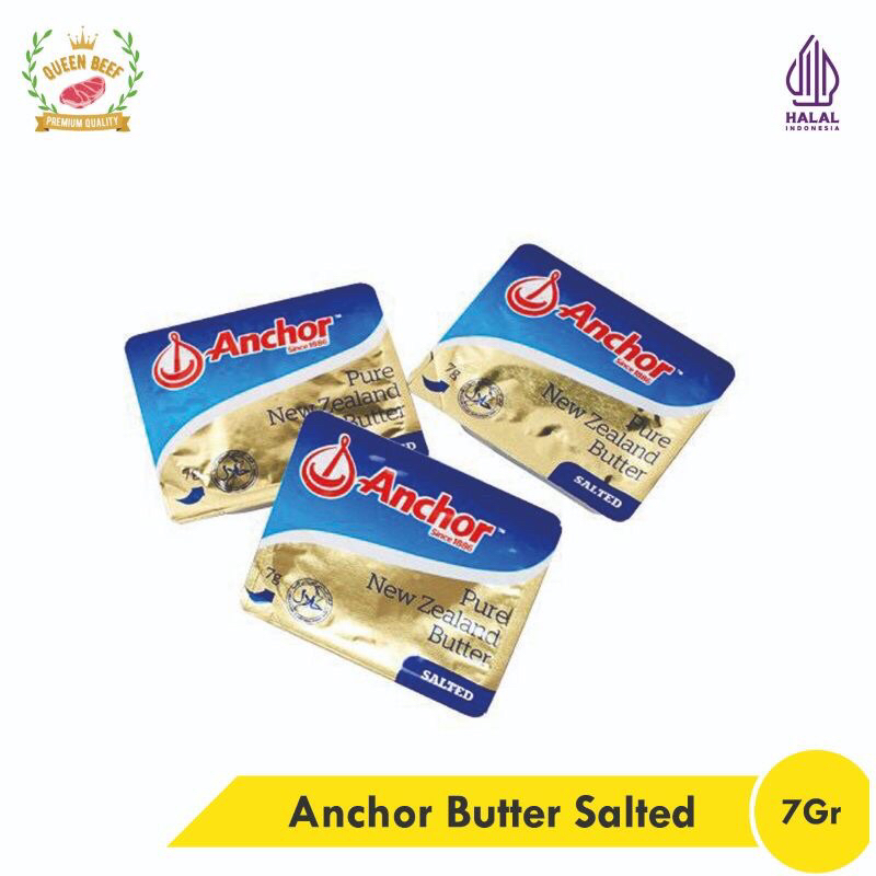 Jual Anchor Butter Minidish Salted 1 Pcs 7 gram / butter portion ...