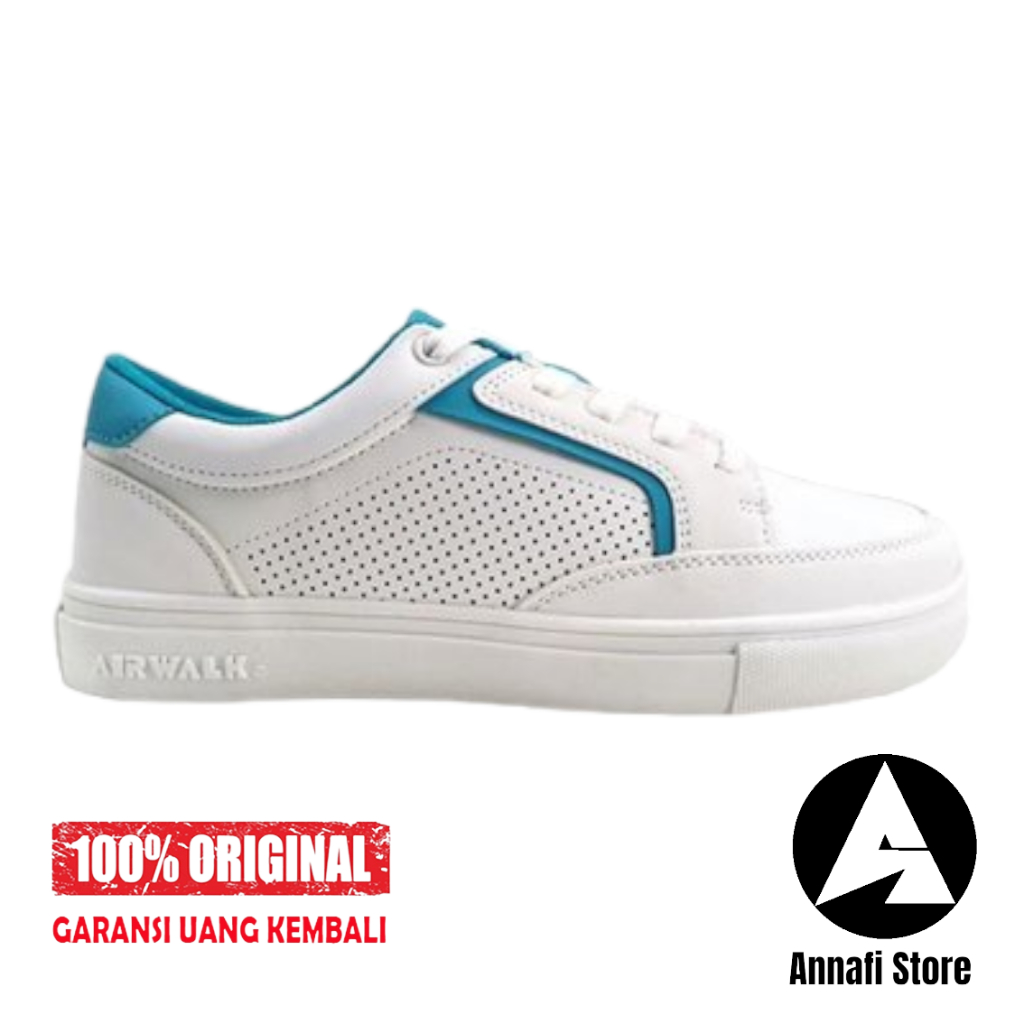 Jual SEPATU SNEAKERS WANITA AIRWALK REGINA AIWX22F0612L - WHITE BLUE ...