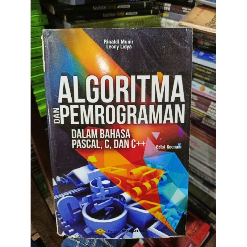 Jual buku algoritma pemrograman dalam bahasa pascal c dan c++ | Shopee Indonesia