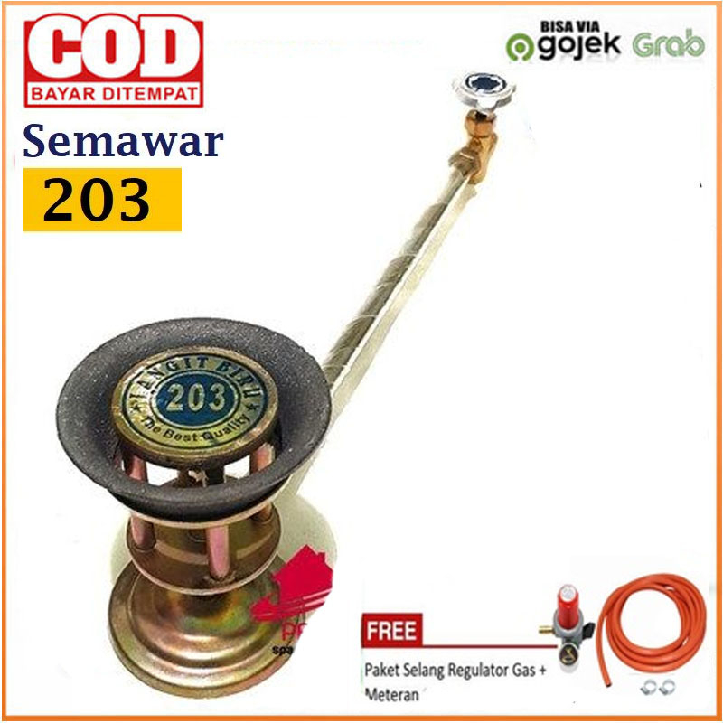 Jual UNIT kompor MAWAR 203 - Kompor gas semawar - joss - Tekanan tinggi ...