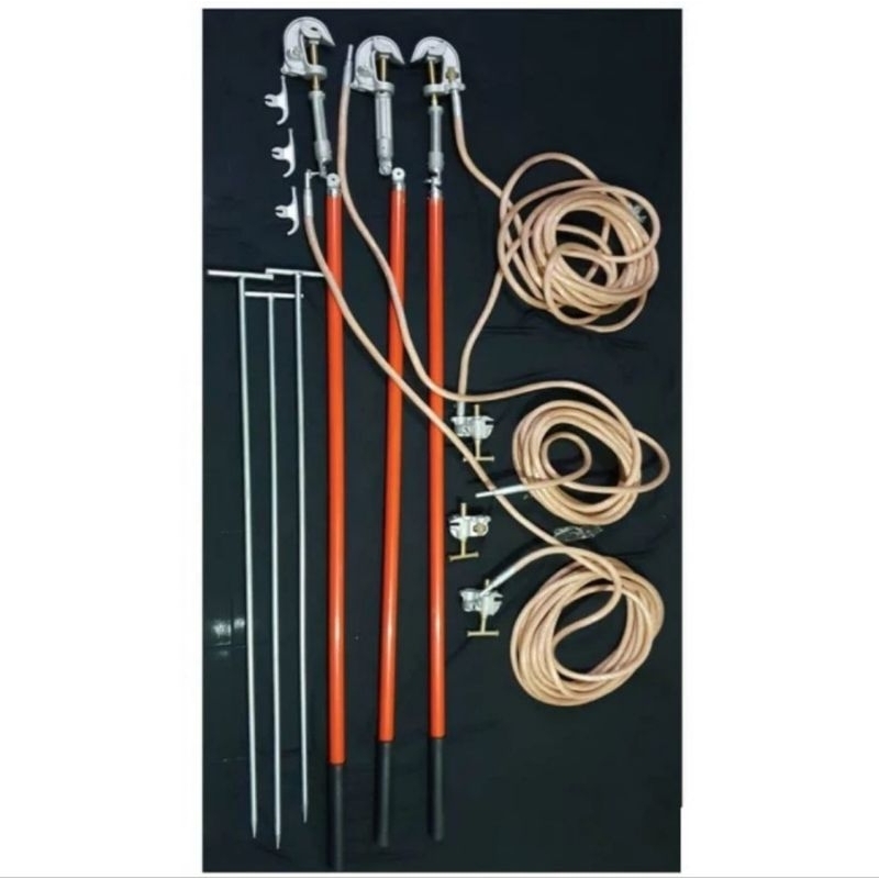Jual Grounding Set 150 KV/Stick Grounding/ Grounding PLN | Shopee Indonesia