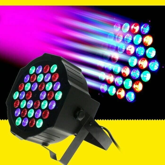 Jual Lampu Par Led Panggung Disco 36 Watt RGB Lampu Sorot Panggung ...