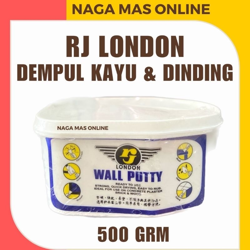 Jual DEMPUL TEMBOK RJ 500GRM / DEMPUL TEMBOK DAN KAYU 500 GRM | Shopee ...