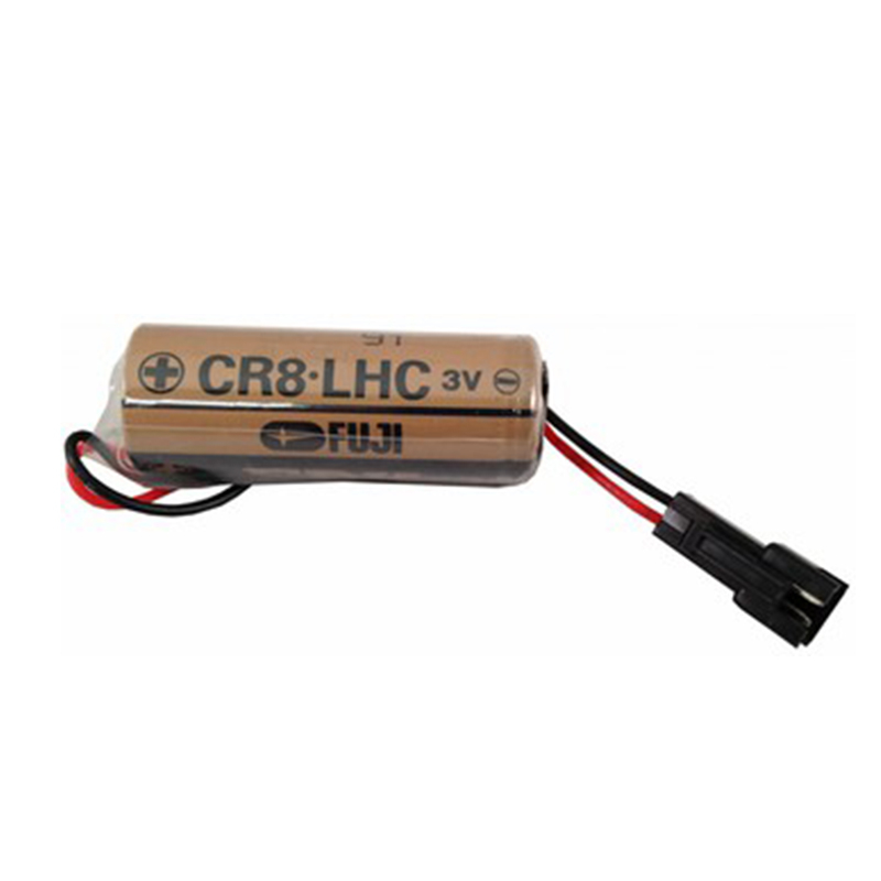 Jual battery baterai batre lithium Fuji FDK PLC CR8. LHC CR8-LHC 3V CABLE PLUG | Shopee Indonesia