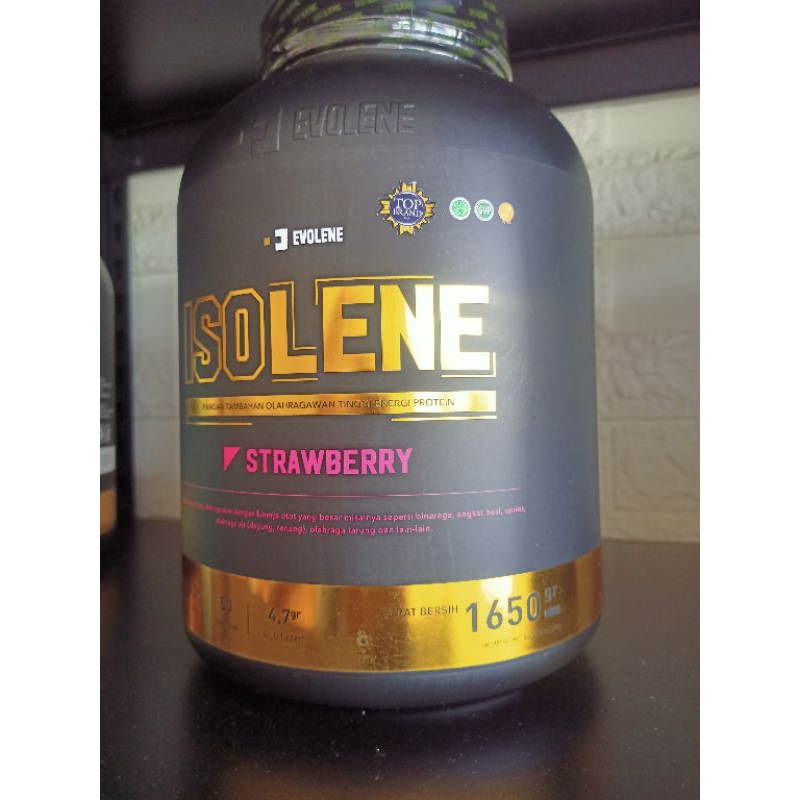 Jual Evolene ISOLENE STRAWBERRY 50 Sachet 1650 Gram | Shopee Indonesia