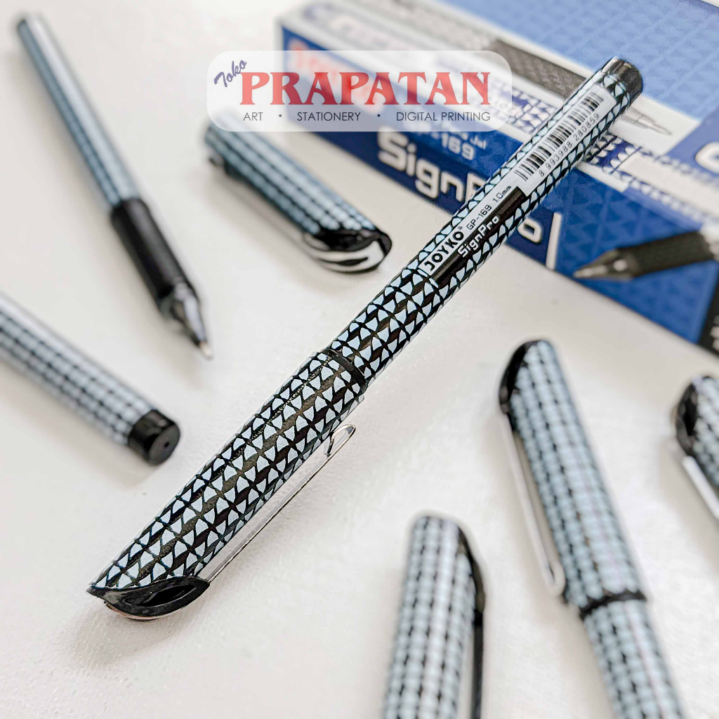 Jual Joyko GP-169 Gel Pen Sign Pro 1.0mm | Pena Jel | Pulpen | Shopee ...