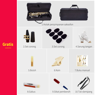Jual Benston Music- Instrumen Saxophone, Alto Saxophone E Flat ...