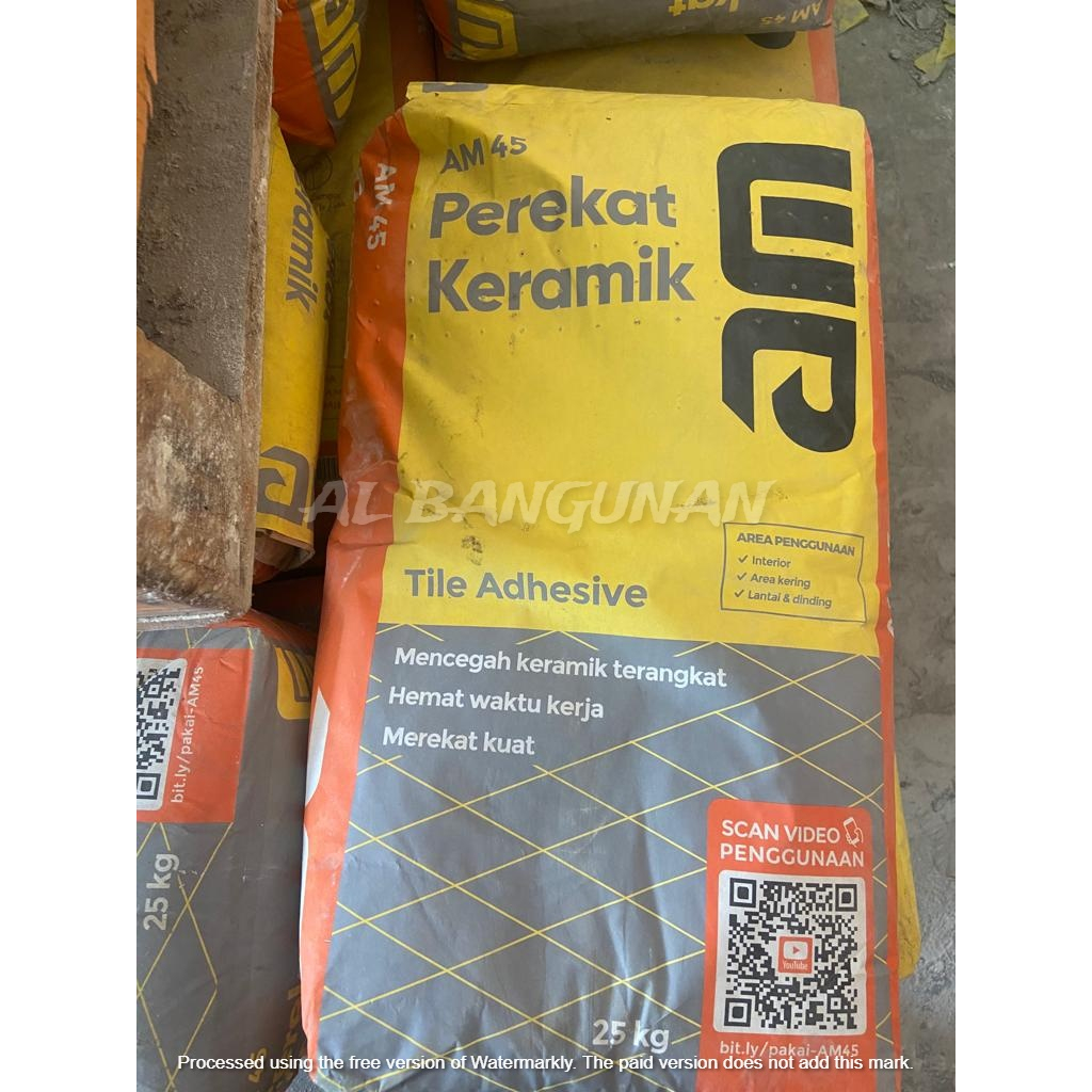 Jual AM 45 PEREKAT UBIN KERAMIK | SEMEN PEREKAT KERAMIK 25 KG | Shopee ...
