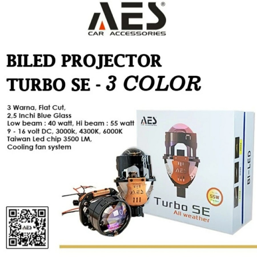 Jual AES 3 Warna Biled Turbo SE All Weather | Shopee Indonesia