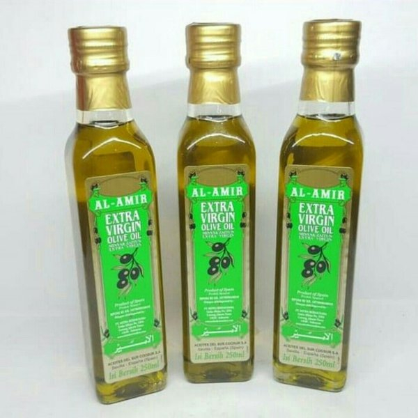 Jual Minyak Zaitun Al Amir 250 ml Olive Oil Extra Virgin Al amir 100% ...