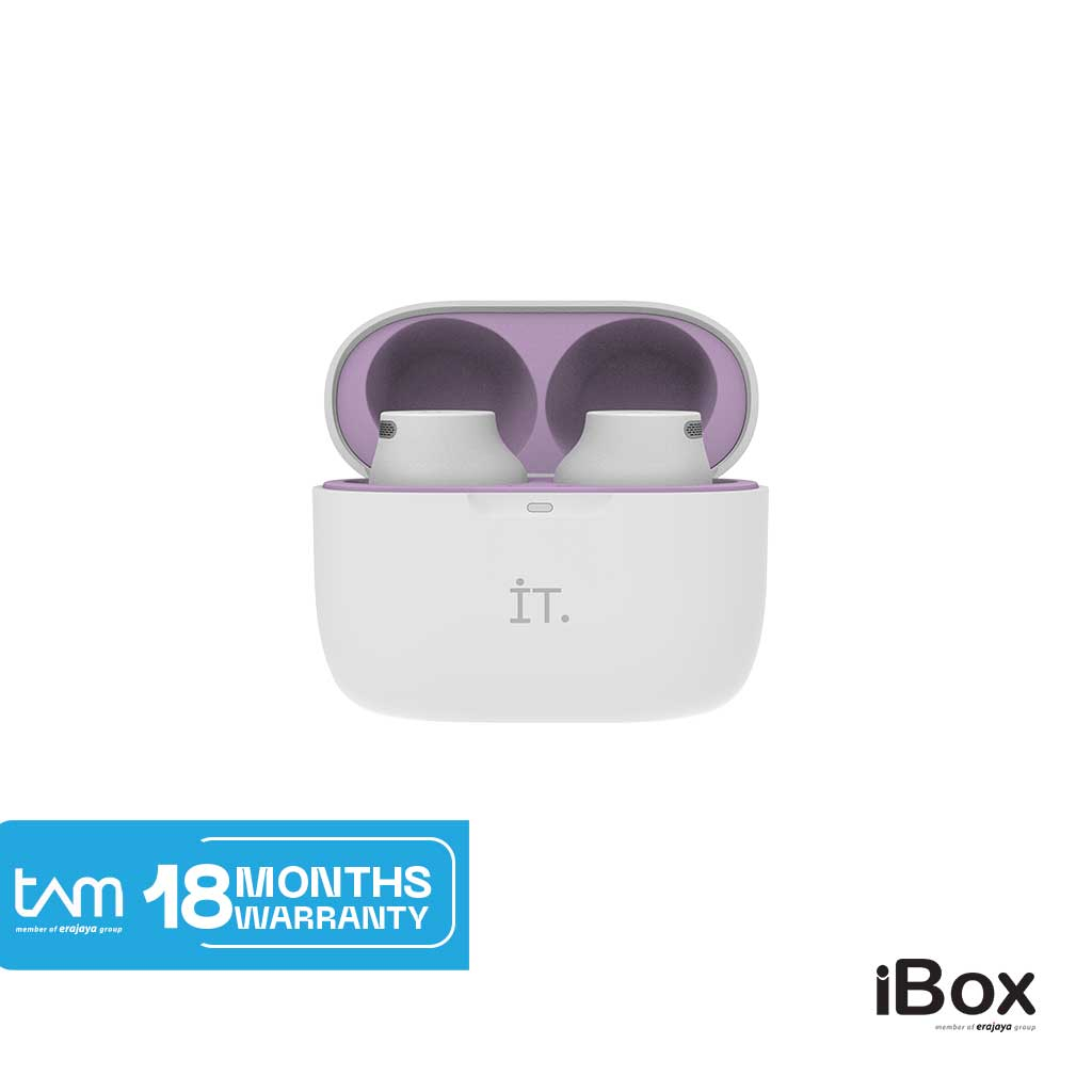 Jual IT Tunebuds TWS Dual Tone T54 - Lilac | Shopee Indonesia