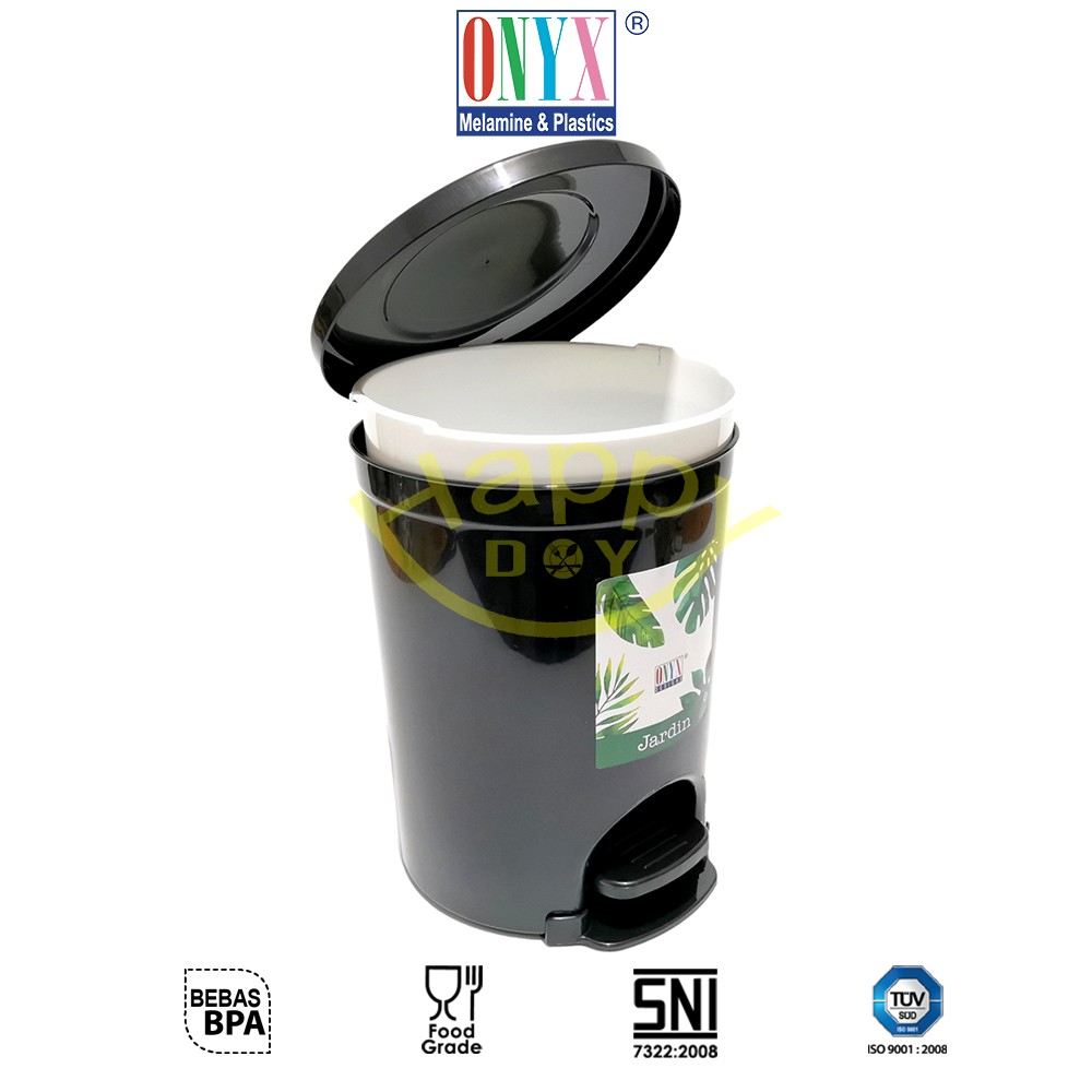 Jual ONYX SEIV TEMPAT SAMPAH INJAK | TEMPAT SAMPAH BULAT | STEP TRASH BIN 10 LITER | Shopee ...
