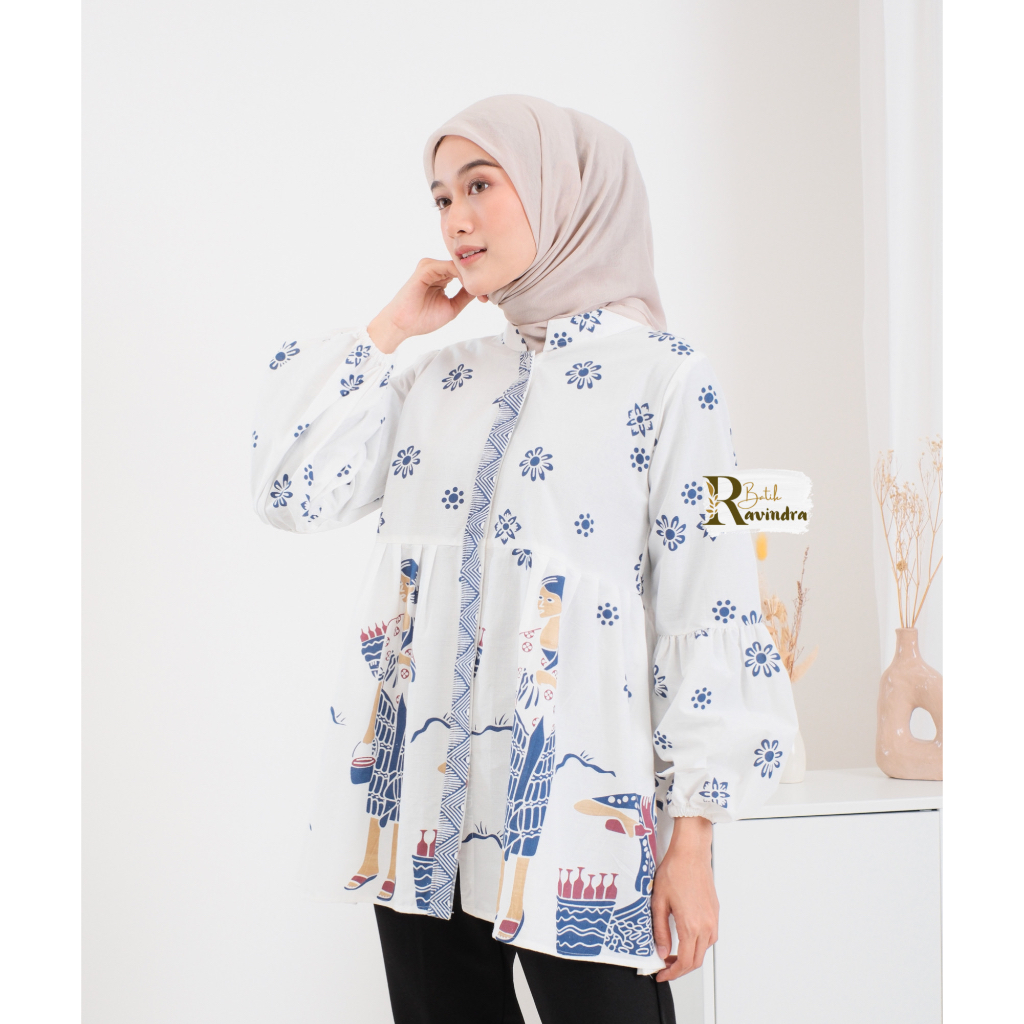Jual Blouse Batik Mbok Jamu | Shopee Indonesia
