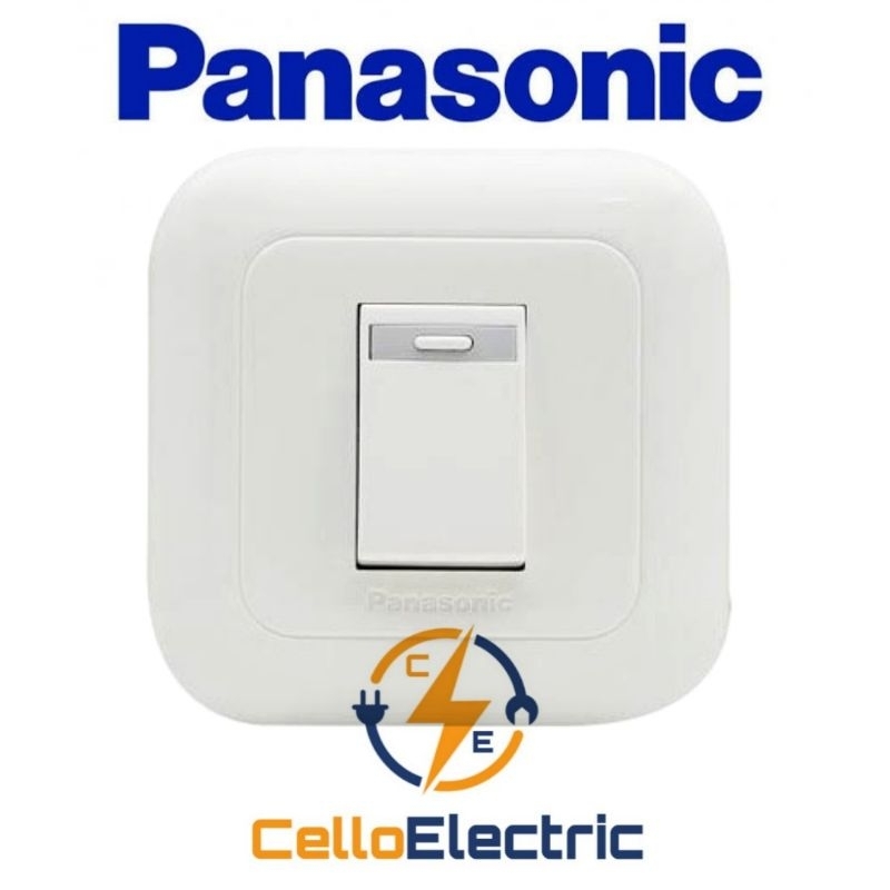 Jual Saklar Single / Engkel Panasonic + Mata WEJ78019 + WEJ5531 ...