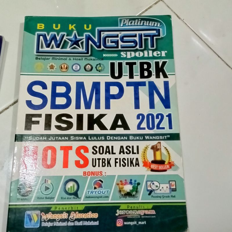 Jual buku wangsit utbk sbmptn fisika 2021 | Shopee Indonesia