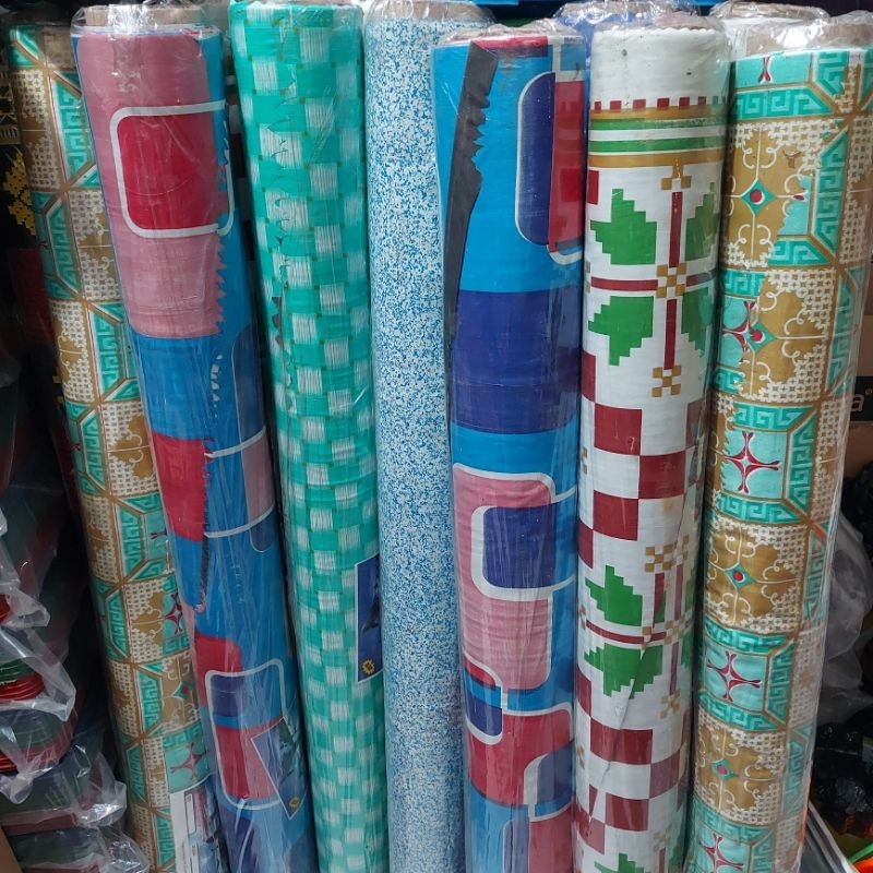 Jual Karpet lantai/karpet meja/karpet plastik vynil lebar 120cm ( harga ...