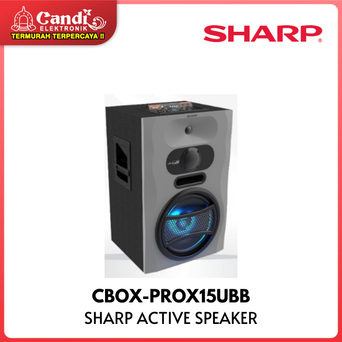 Jual SHARP Speaker Pro-X Series Woofer 15" CBOX-PROX15UBB | Shopee ...