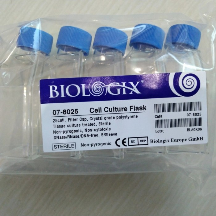 Jual Cell Culture Flask 25cm2 Isi 5 Biologix | Shopee Indonesia