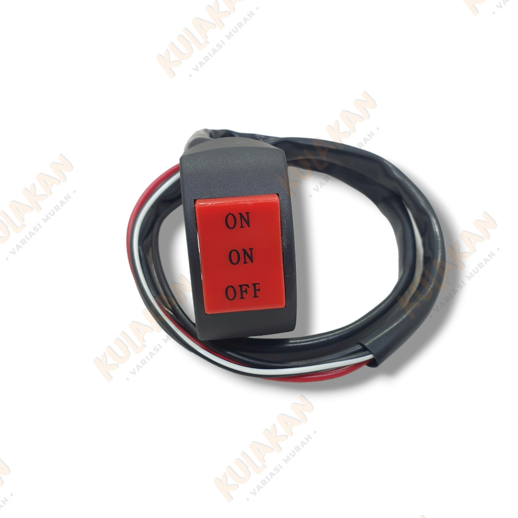 Jual Saklar Jepit Stang On On Off 3 Mode Universal Multifungsi Saklar ...