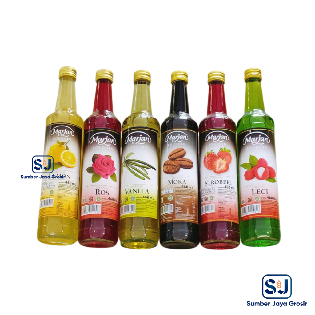Jual MARJAN BOUDOIN SYRUP 460 ML ALL VARIAN | Shopee Indonesia