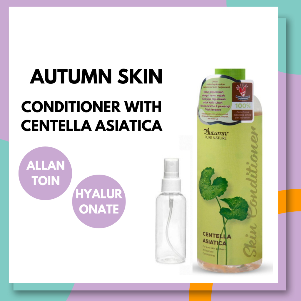 Jual Autumn Skin Conditioner With Centella Asiatica 500ml | Shopee ...