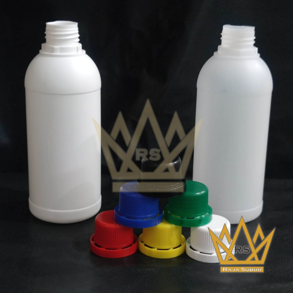 Jual Botol LABOR 500 ml agro Pert 500ml Plastik HDPE kimia pupuk Bulet | Shopee Indonesia