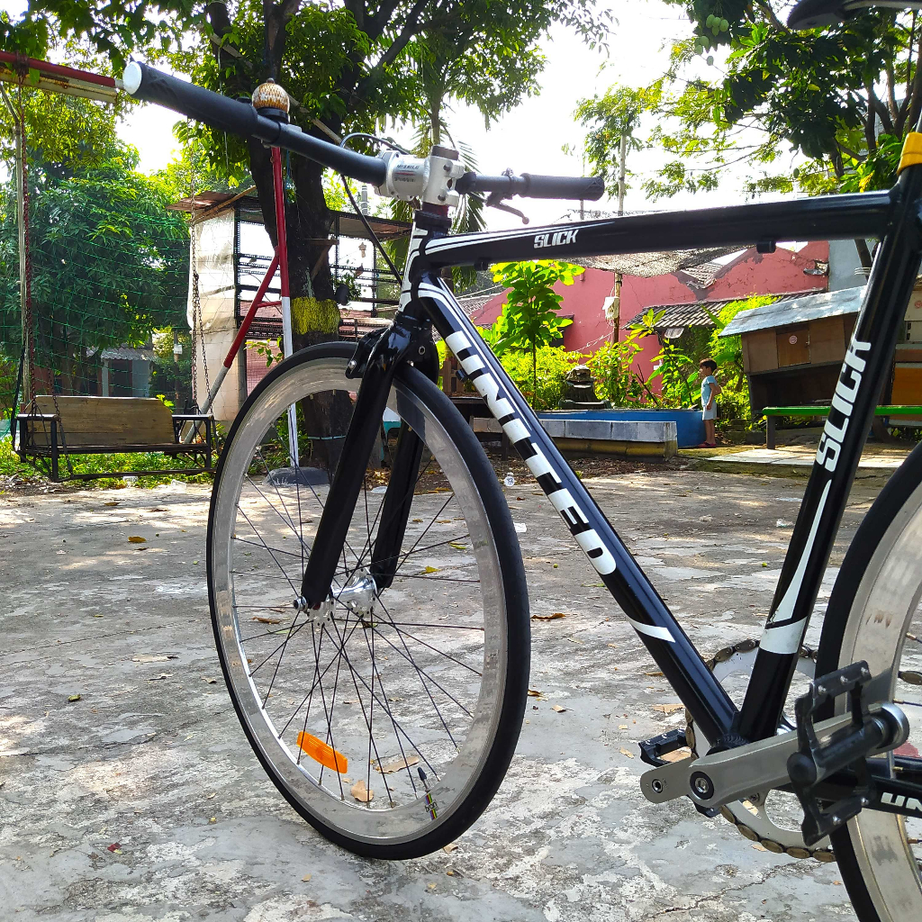 Jual Sepeda United Slick 71 700c Size 52 Hybrid Roadbike Fixie Commuter