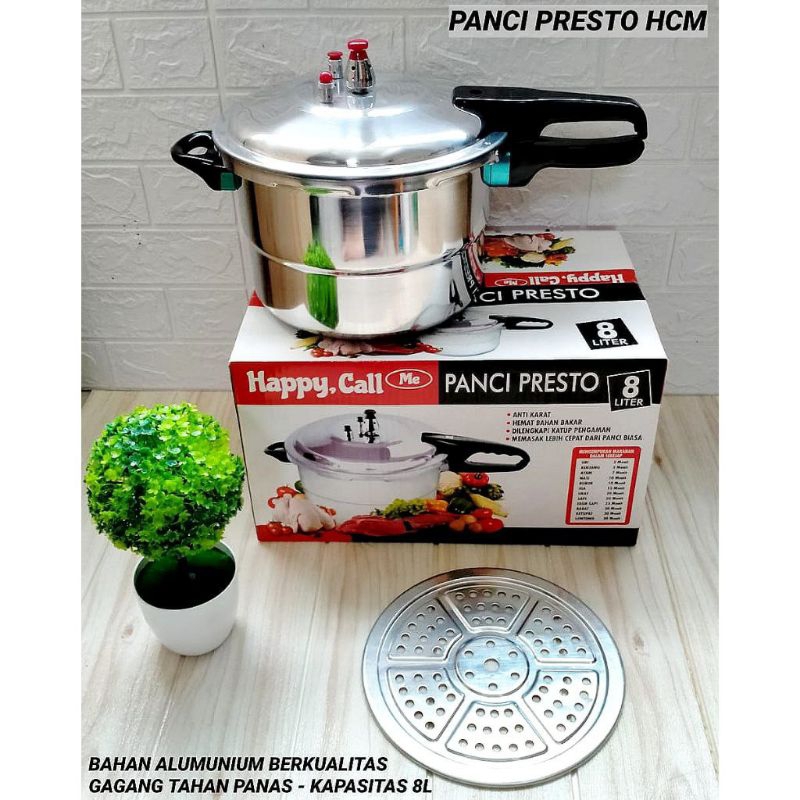 Jual Panci presto 8 liter panci presto happy call 8 liter | Shopee Indonesia