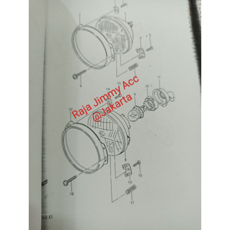 Jual Baut Setelan Ring Lampu Depan Headlamp Universal / Suzuki Jimny ... Jual Baut Setelan Ring Lampu Depan Headlamp Universal / Suzuki Jimny ...