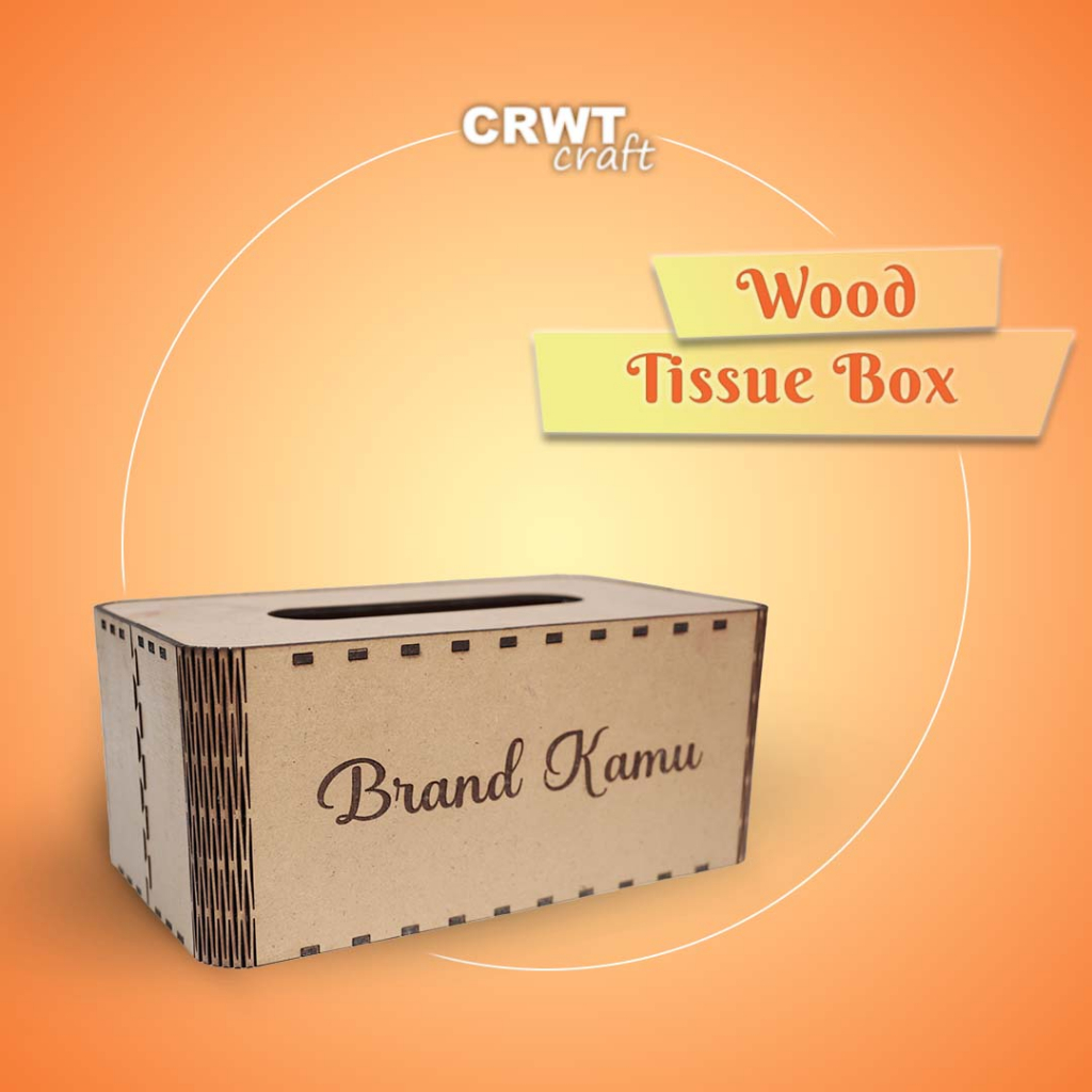 Jual Tempat Tisu Kayu Custom Nama/Logo Box Tissue Aesthetic | Shopee ...