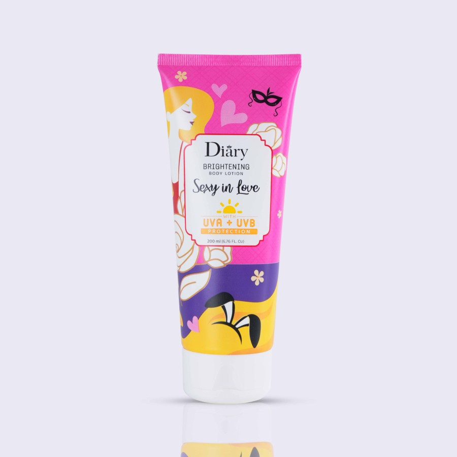 Jual Diary Brightening Body Lotion UVA + UVB 200ml | Shopee Indonesia