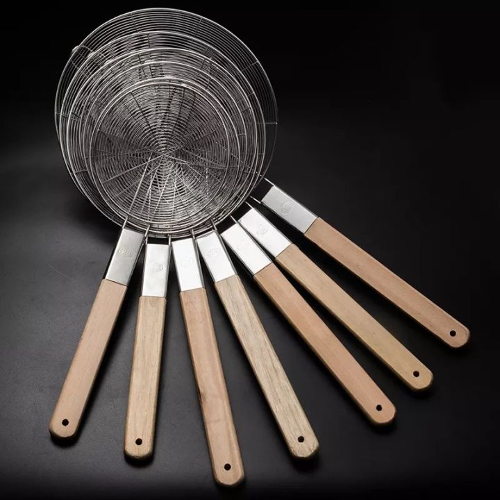 Jual HATAYASHOP - SARINGAN GAGANG KAYU BERKUALITAS / SARINGAN GORENGAN ...