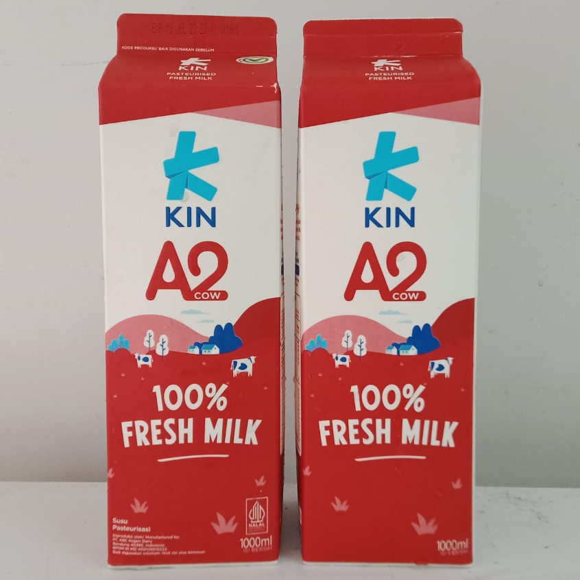 Jual KIN PASTEURISED FRESH MILK / SUSU SAPI SEGAR PASTEURISASI 1L ...