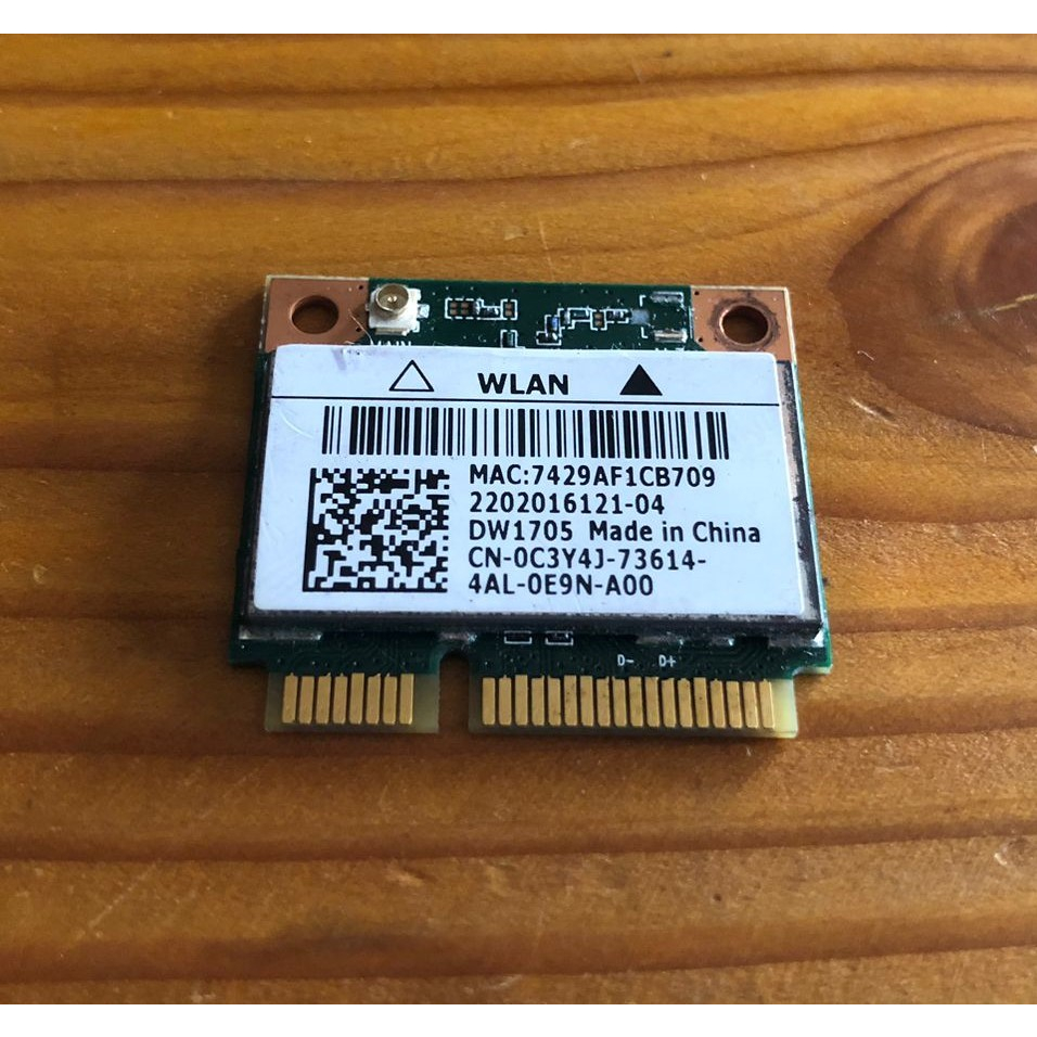 Jual Wifi Card Laptop Dell Inspiron 14 3000 3442 3443 P53G | Shopee ...