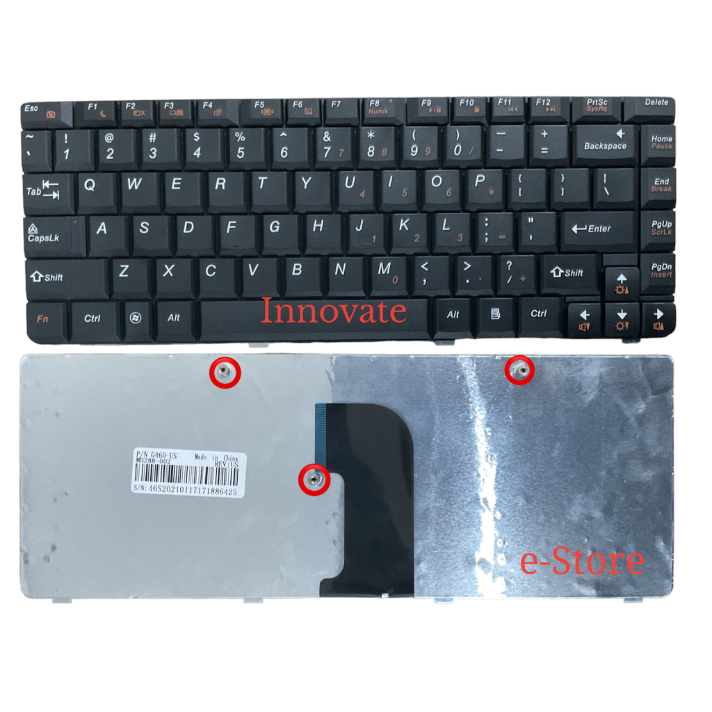 Jual Keyboard Lenovo G460 hitam | Shopee Indonesia