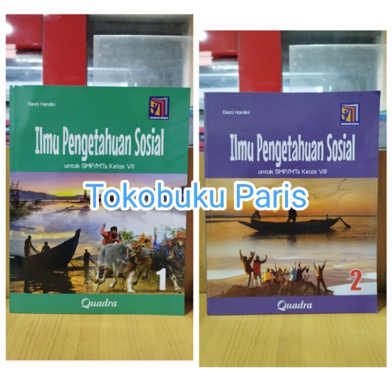 Jual ORIGINAL Buku IPS Ilmu Pengetahuan Sosial SMP MTS kelas 1 7 VII, 2 8 VIII Kurikulum Merdeka ...