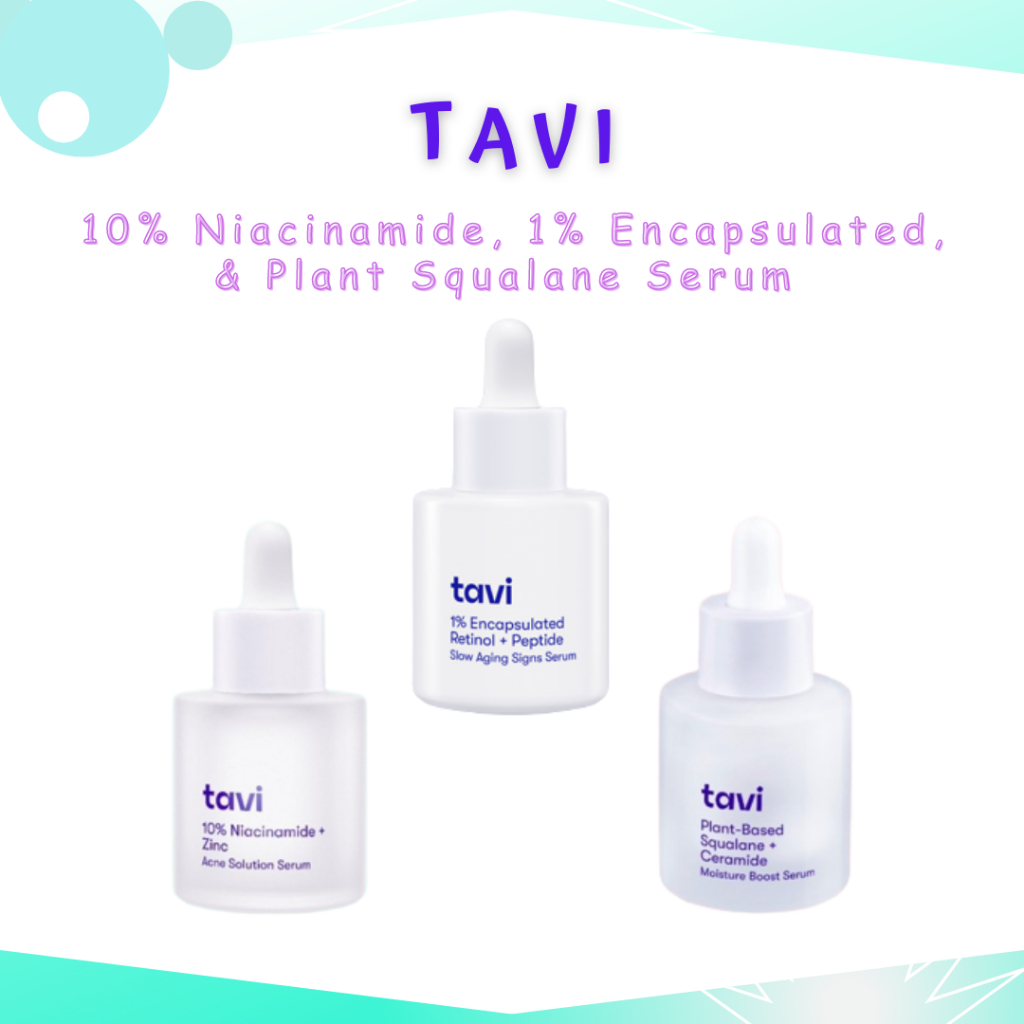 Jual Tavi Niacinamide Acne | Retinol Slow Aging | Squalane Moisture ...