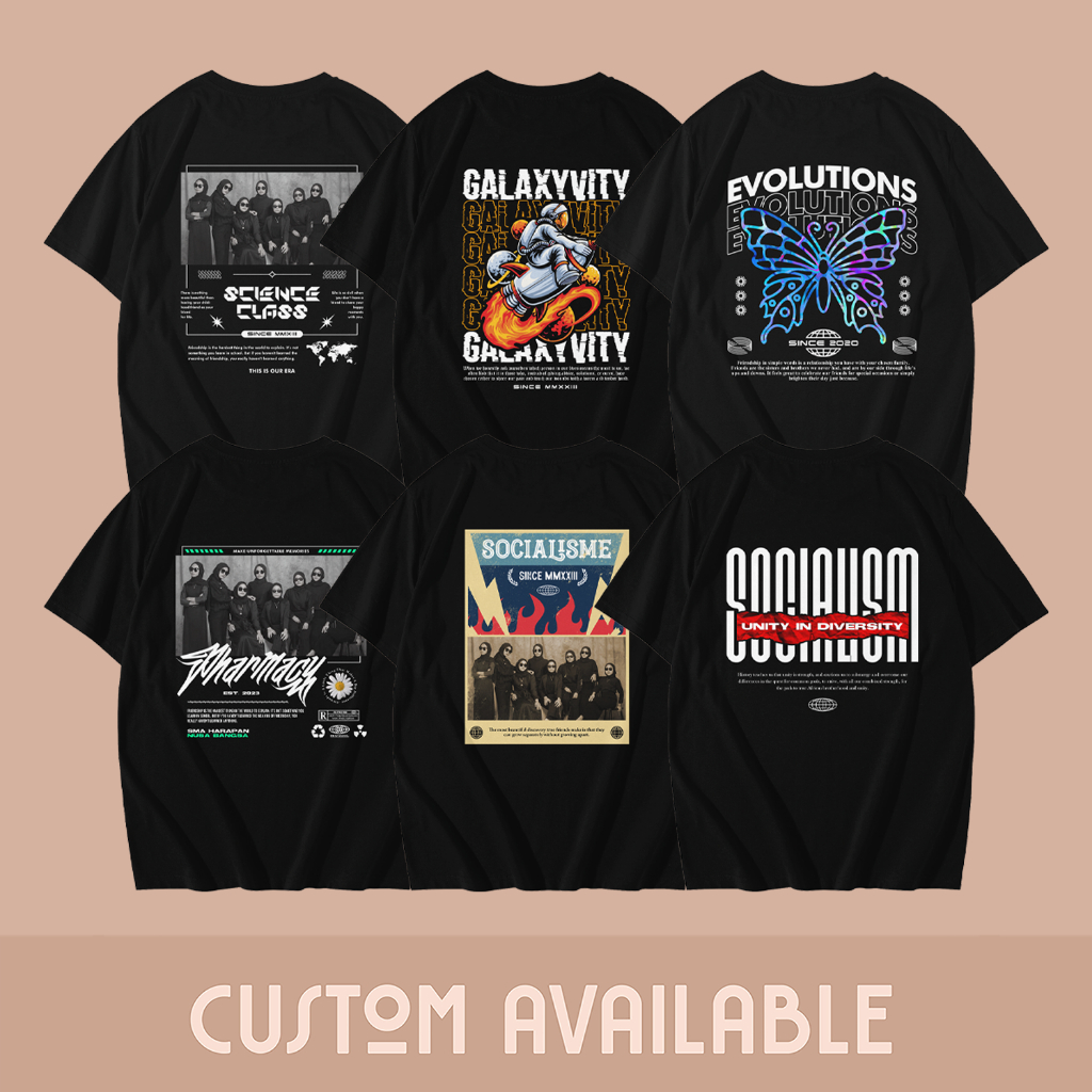 Jual PART 03 KAOS KELAS AESTHETIC / KAOS KELASAN / KAOS KELUARGA / KAOS ...