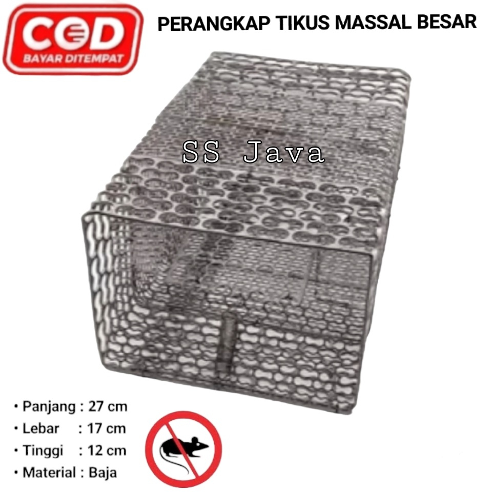 Jual Perangkap tikus / jebakan tikus / penjepit tikus baja massal ...