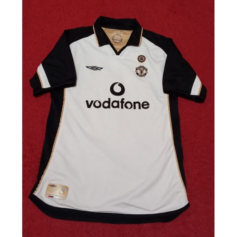 Jual Jersey Manchester United MU Away Reversible Centenary 01/02 ...