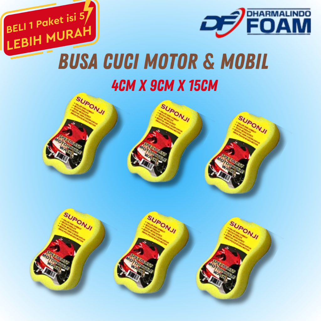 Jual Spon Cuci Motor / Busa Cuci Mobil / Sponge Cuci Motor Mobil ...