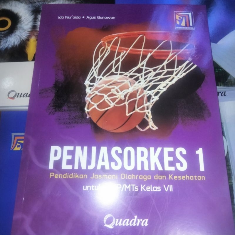 Jual Buku Paket Penjasorkes Quadra SMP Kelas 7 Kurikulum Merdeka | Shopee Indonesia