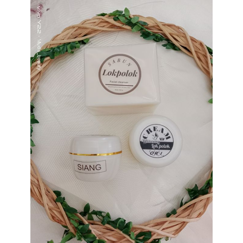 Jual Cream lok polok Siang+Malam+Sabun) | Shopee Indonesia