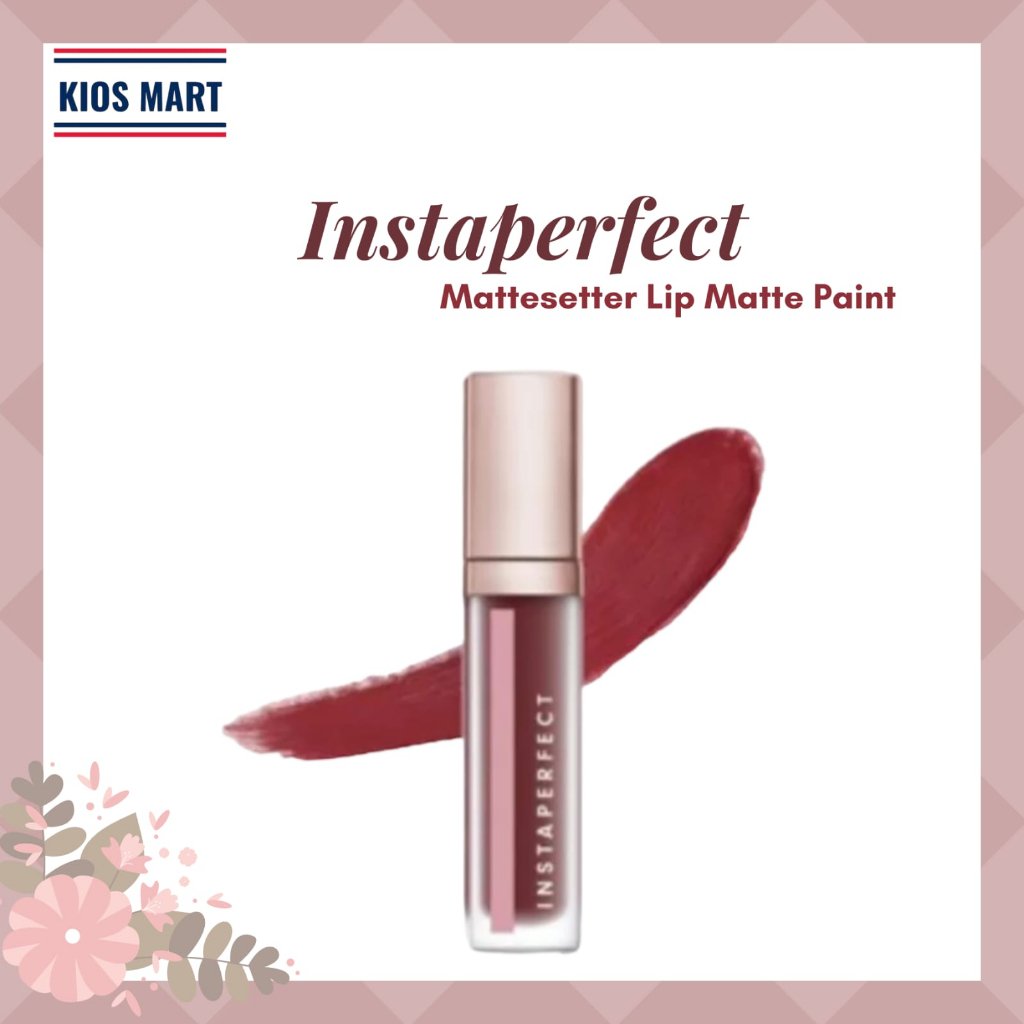 Jual Wardah Instaperfect Mattesetter Lip Matte Paint 5.5g | Lip Cream ...